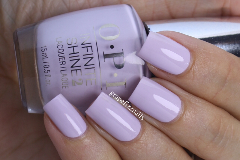 Grape Fizz Nails: OPI Infinite Shine Summer Collection 2015