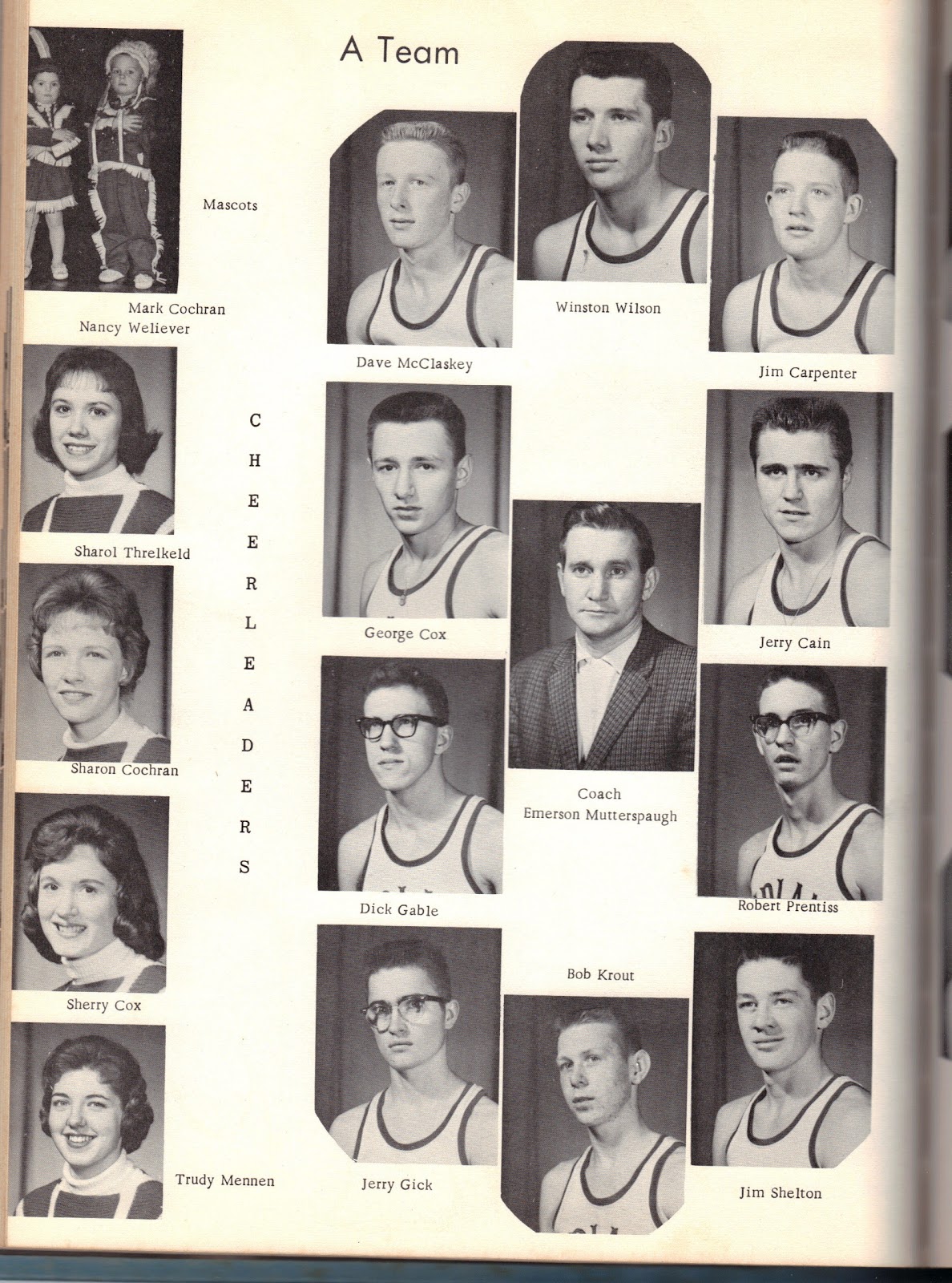 Athletic History of Darlington High School: Basketball team 1960-61