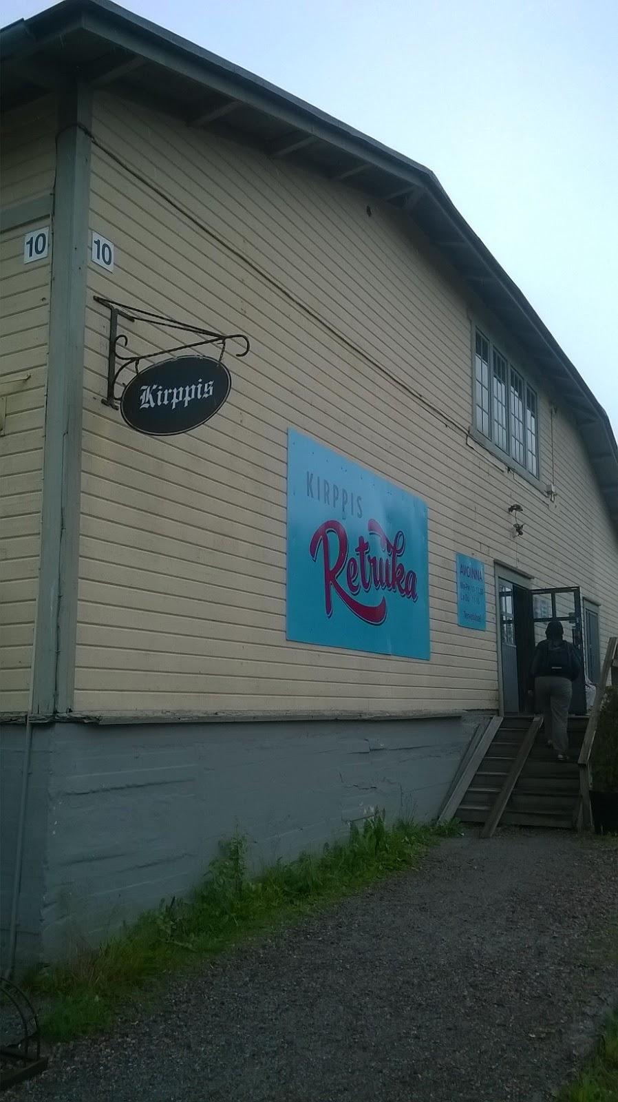 Kristallinhohtoa: Rauman kirpputorit