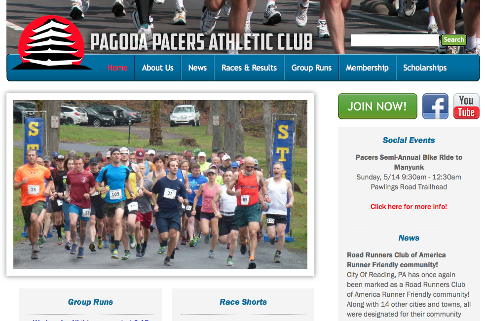 Running with the Pagoda Pacers - Reading, Pennsylvania | Arnel Banawa