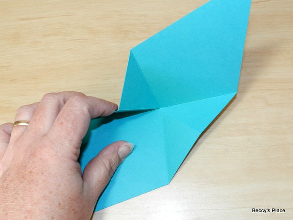 Beccy's Place: Tutorial - Kite Fold Card