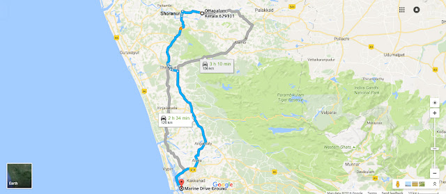 Indian Roadie: Ottappalam, Palakkad district, Kerala road trip during ...