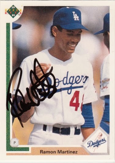 Daily Autograph: Ramon Martinez