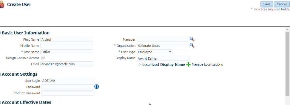 Oracle EBS, Fusion and OIC: Create User for Oracle cloud/Fusion