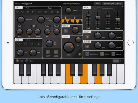 MATRIXSYNTH: Analog Synth X for iPad Released