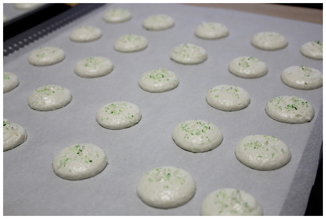 My SeeFood Diet : Pandan Coconut Macarons