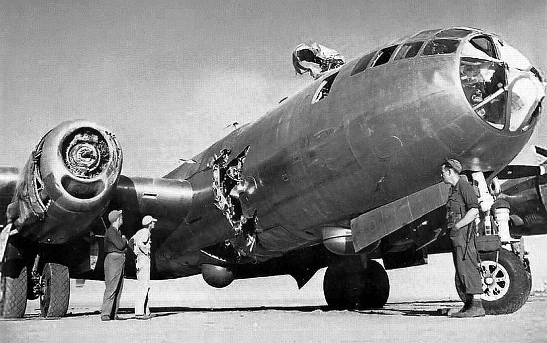 World War II in Pictures: Planes that Barely Survived