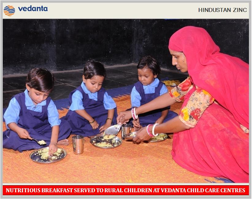 VEDANTA CSR: VEDANTA CSR : CHILD CARE PROGRAMS