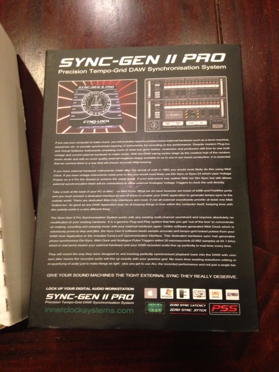MATRIXSYNTH-B: Innerclock Systems Sync-Gen II Pro Midi Clock Sync in ...