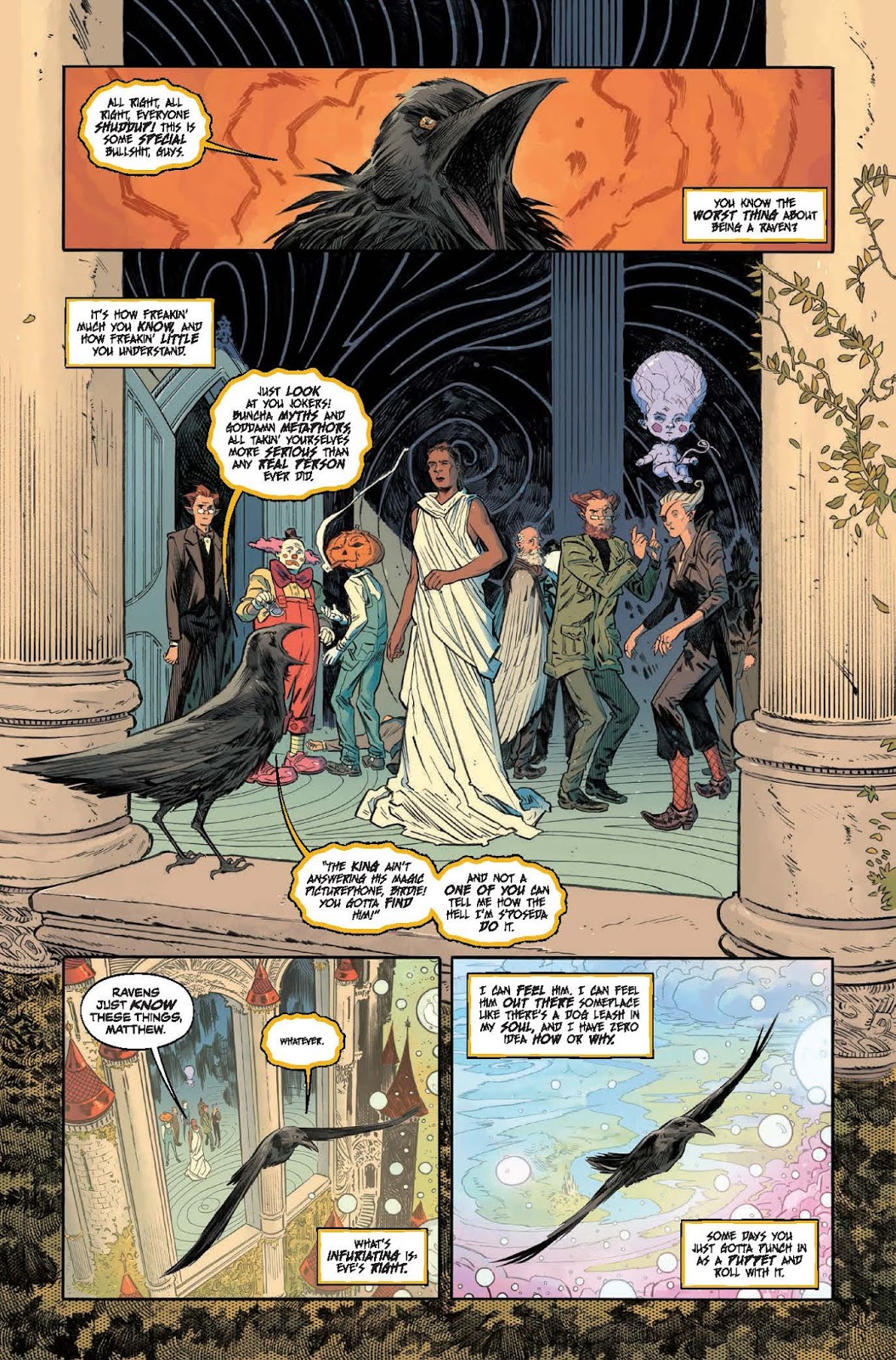 Comic Frontline: DC Vertigo Preview: The Sandman Universe - Return To The Dreaming!