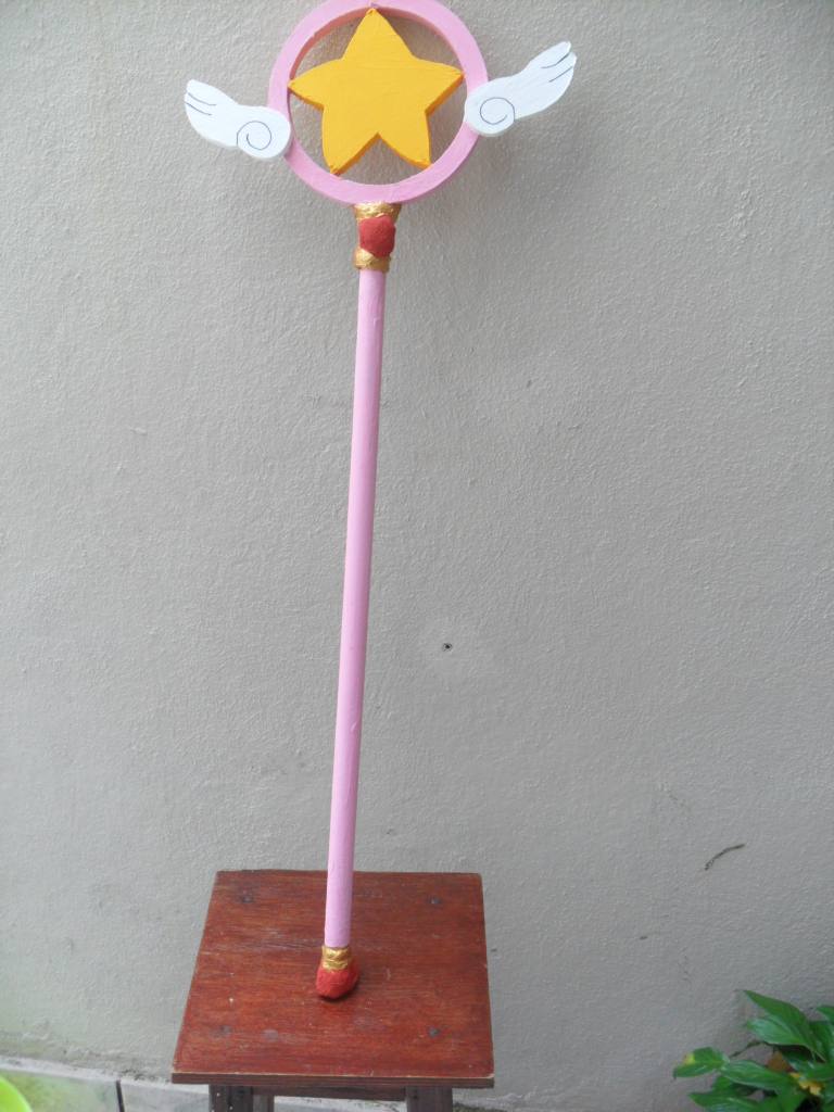 Make yourself!: Passo a Passo 15: Báculo Sakura Kinomoto