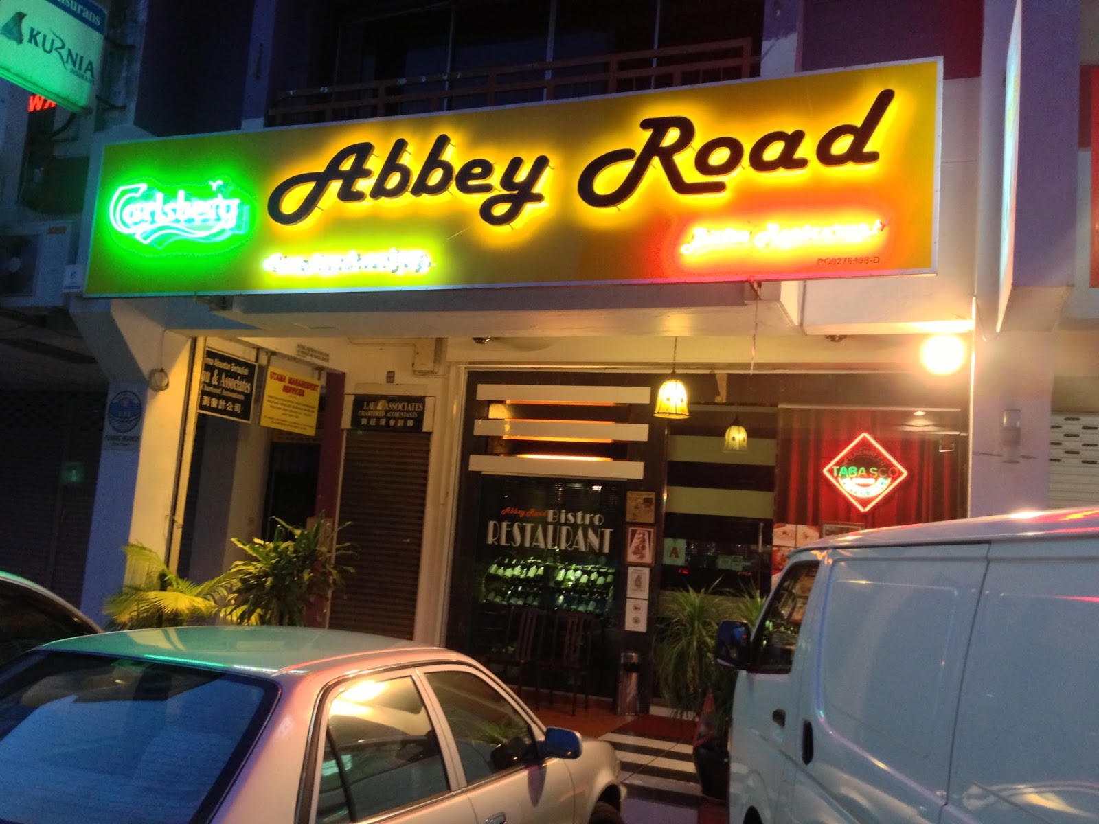 Sean。味蕾。旅行: ~ 槟城。北海 ~ 西餐 ~ Abbey Road Bistro Restaurant