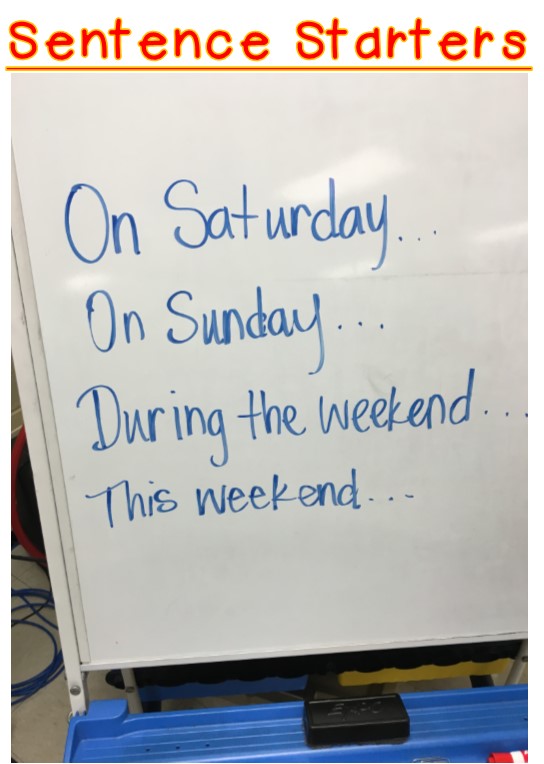 The First Grade Lunchbox: Weekend News!