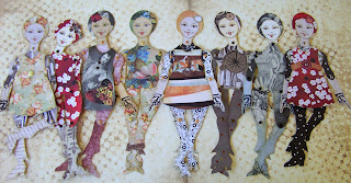Jointed paper doll making marathon