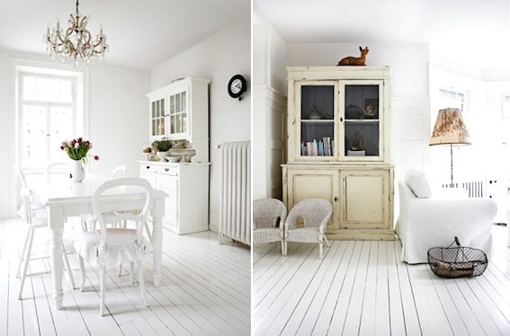Country Style Chic: Vintage White