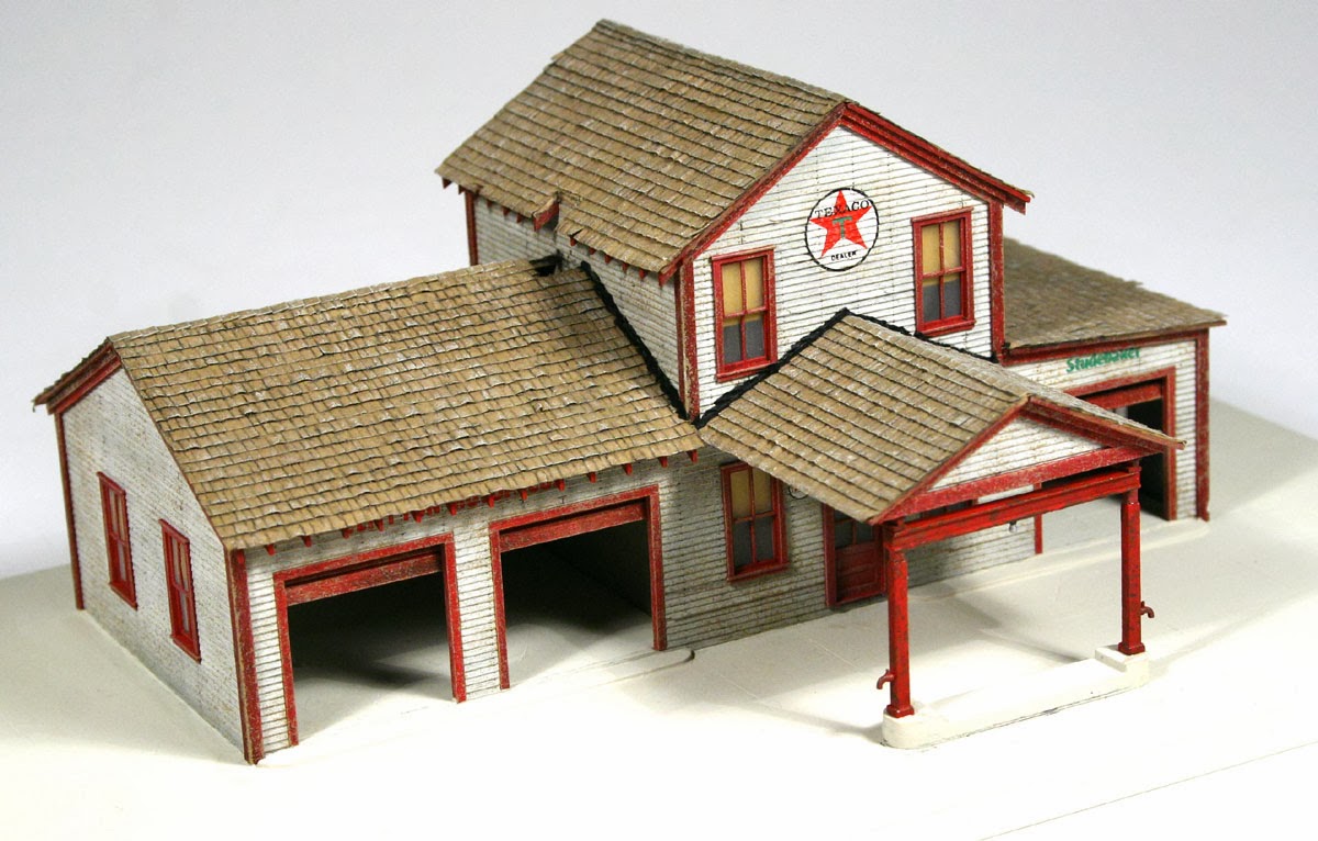 Vilius's scale modeling endeavors: Project Update: Texaco Gas Station ...