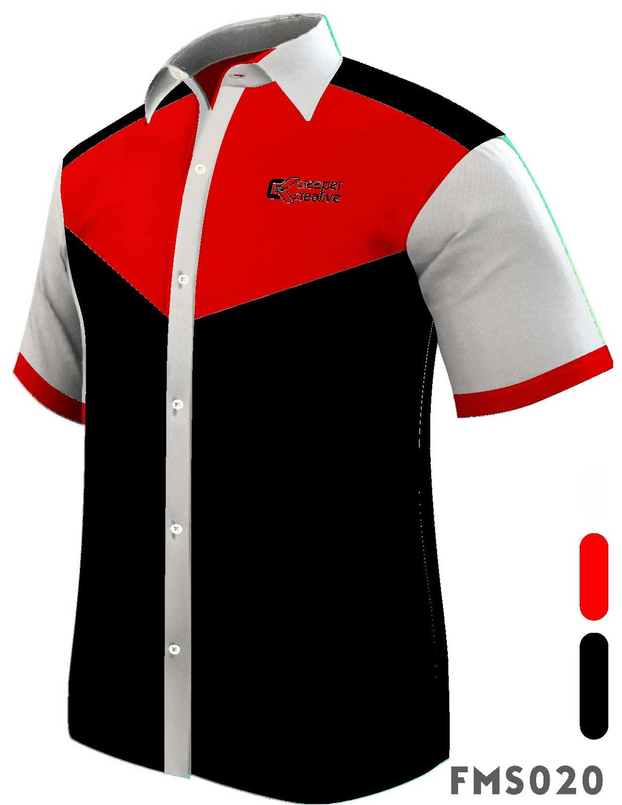 Uniforms Template reka bentuk baju korporat - Prints for T Shirts