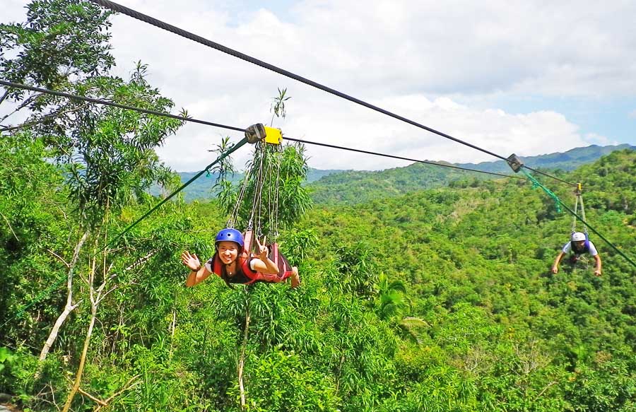 My Philippine Travel and Tour: Bohol Tour 3: Loboc Zipline and Cable ...