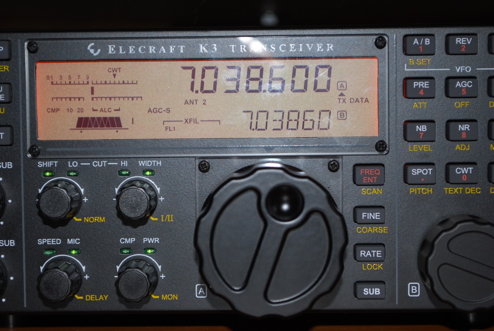 VE9KK Blog : WSPR and the Elecraft K3