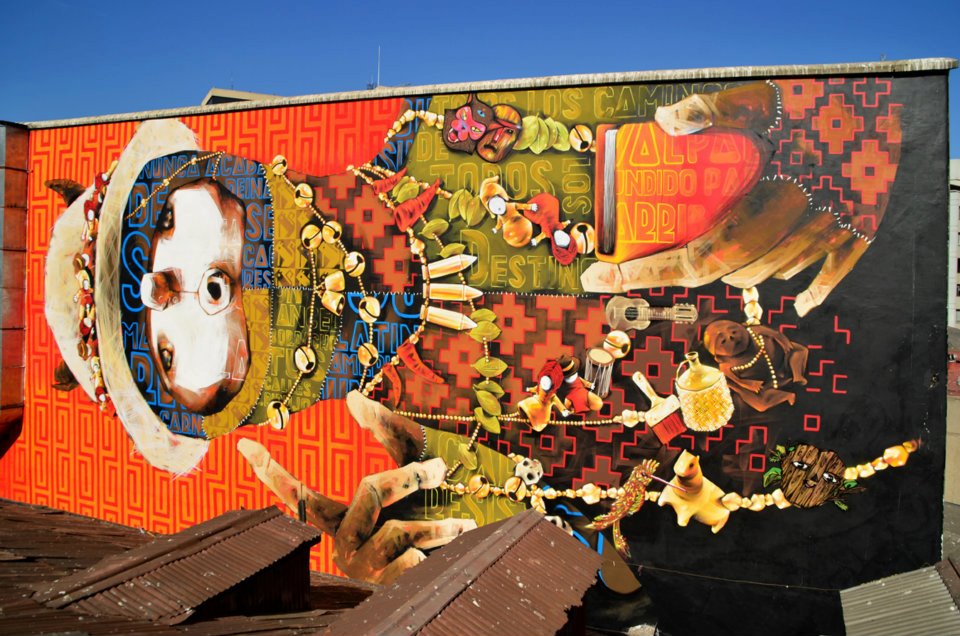 INTI New Mural In Valparaíso, Chile | StreetArtNews | StreetArtNews