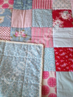 Ganchibearte: Colcha en patchwork para cuna
