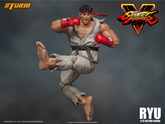 First Look ! 1/12 Scale Street Fighter V Ryu Figure by Storm ...
