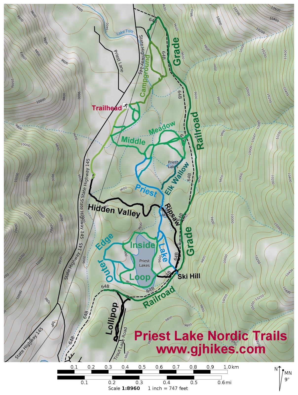 gjhikes.com: Priest Lake
