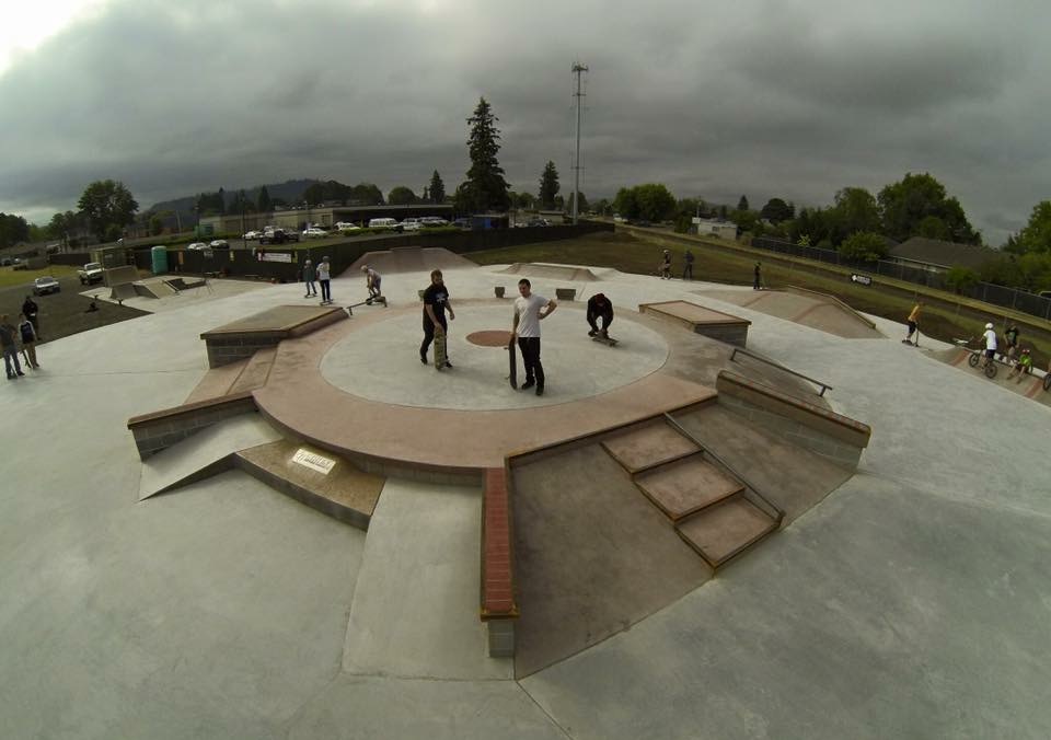 In The Garden with Claire: Lebanon Skate Park-Lebanon Oregon-Grand ...