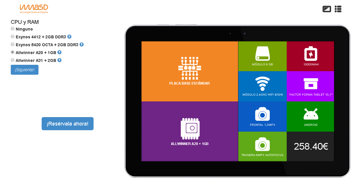Crear mi propio tablet modular | El Cajón de los cacharros