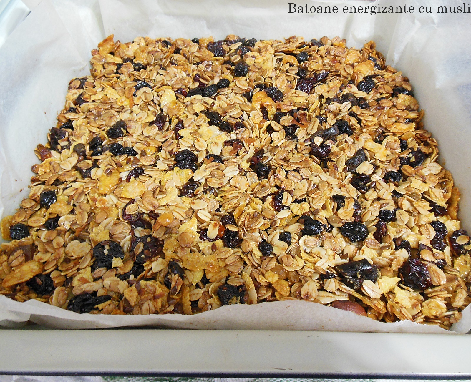 Rocsy in bucatarie: Batoane energizante cu musli