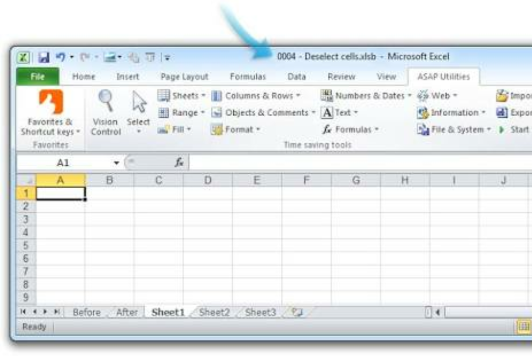 Informatica 3 exel: Interfaz de excel