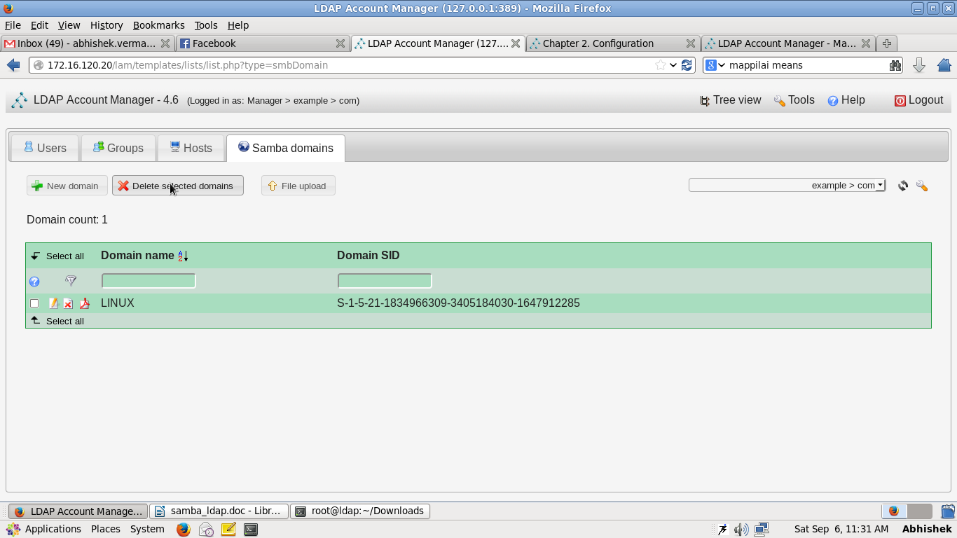 "OPEN SOURCE IS FUTURE": SAMBA PDC WITH LDAP BACKEND IN CENTOS 6.5