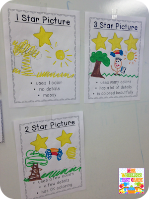 Mrs. Wheeler's First Grade Tidbits: 3 Star Work