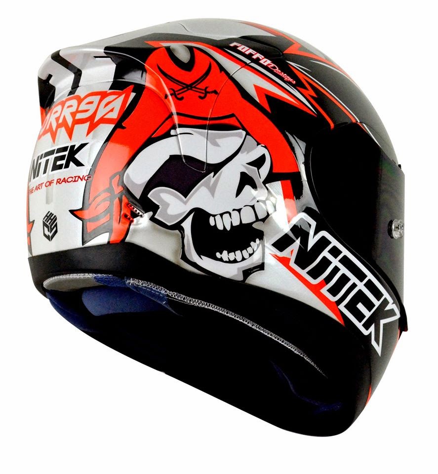 Racing Helmets Garage: NiTEK P1 J.Torres 2015 by HH style center ...