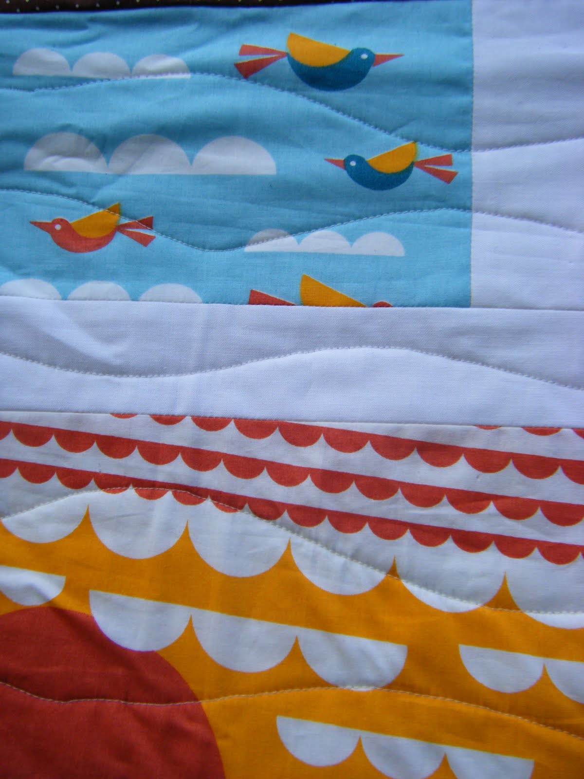 This Creative Bliss: BEACH CAMPING baby quilts for twins