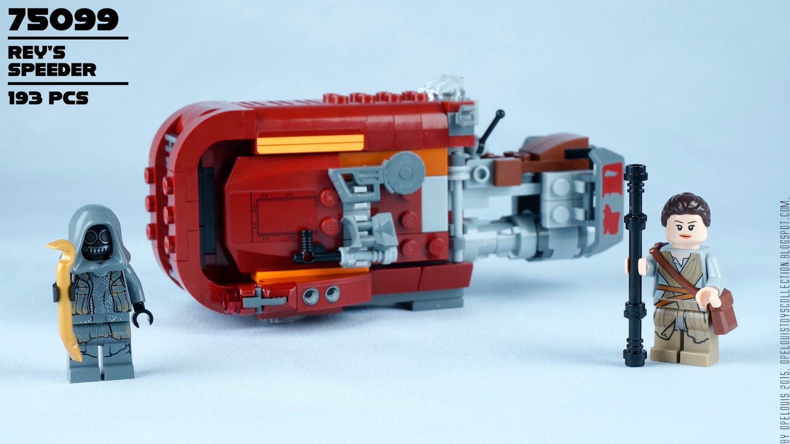 Opelouis's Toys Collection: LEGO Star Wars The Force Awaken, 75099 Rey ...