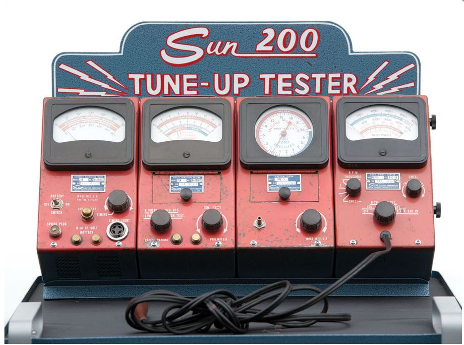 Just A Car Guy: how much does a Sun Tune Up Tester go for? $5000