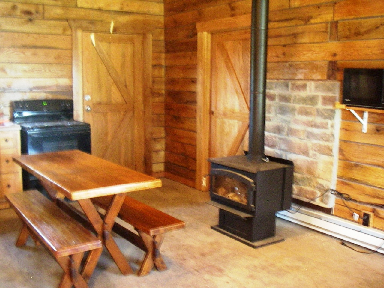 Schutt Log Homes and Mill Works- Oak Log Cabin Kits: 400 square foot ...