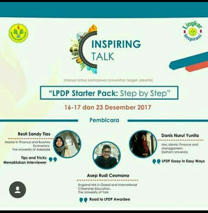 LPDP Starter Pack : Step by Step (Tips Interview LPDP)