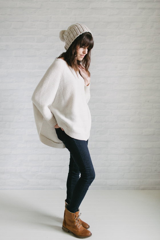 OUTFIT DEL DÍA: Cute white sweater outfit - Look con sueter bonito blanco