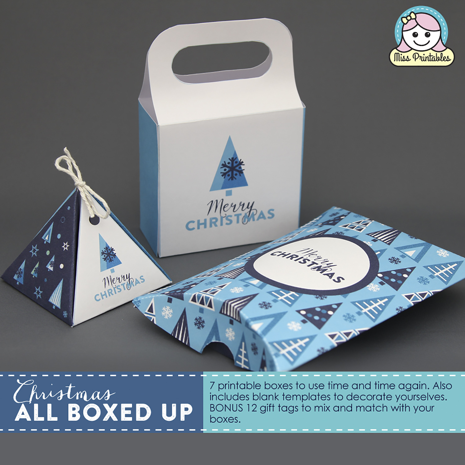 Miss Printables: 12 Days of Christmas - Christmas boxes half price on ...