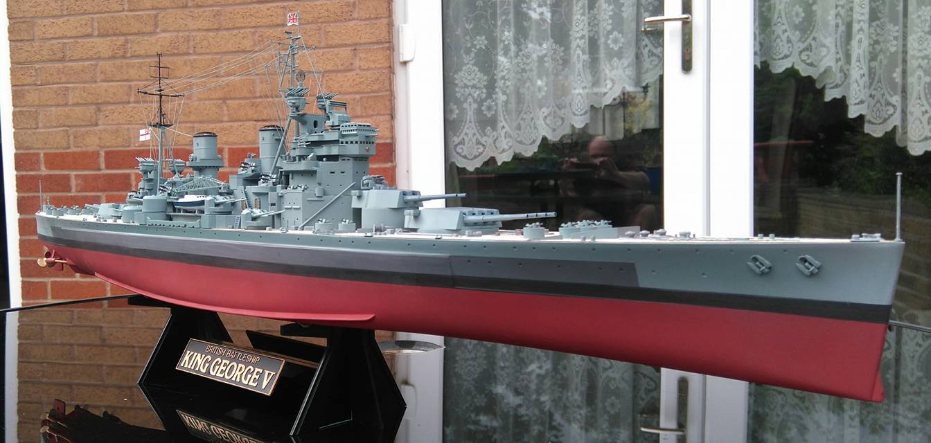 . The Hinckley Shipyard: HMS King George V (1:350)