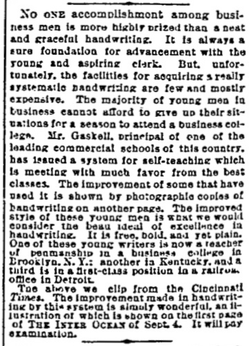 Tenth Letter of the Alphabet: Creator: Professor G.A. Gaskell