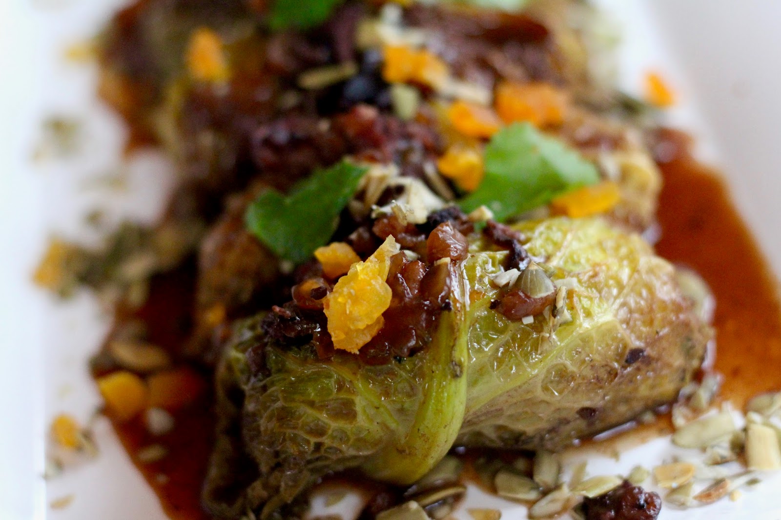 Savoy Cabbage Apricot & Bacon Roulade – Diary of a Mad Hausfrau