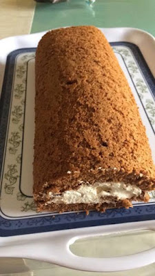 Noi donne in cucina: Rotolo al cioccolato ripieno di Nutella e panna ...