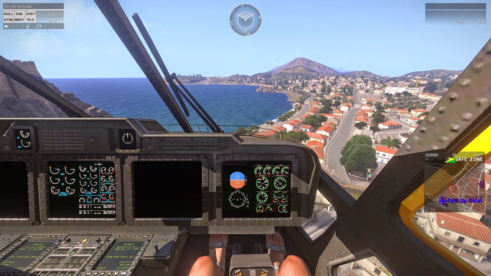 Flight Simulator and Virtual Aviation Blog: Sim pilot view on Arma 3