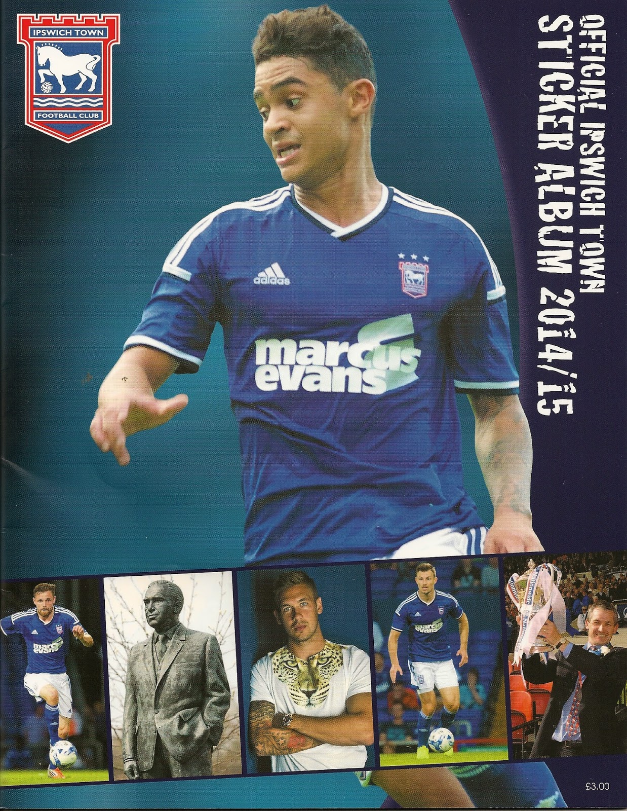 Football Cartophilic Info Exchange: Ipswich Town F.C. - Official ...