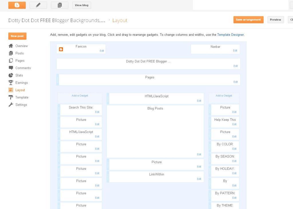 Dotty Dot Dot FREE Blogger Backgrounds, Reviews & Giveaways: Blogger's ...