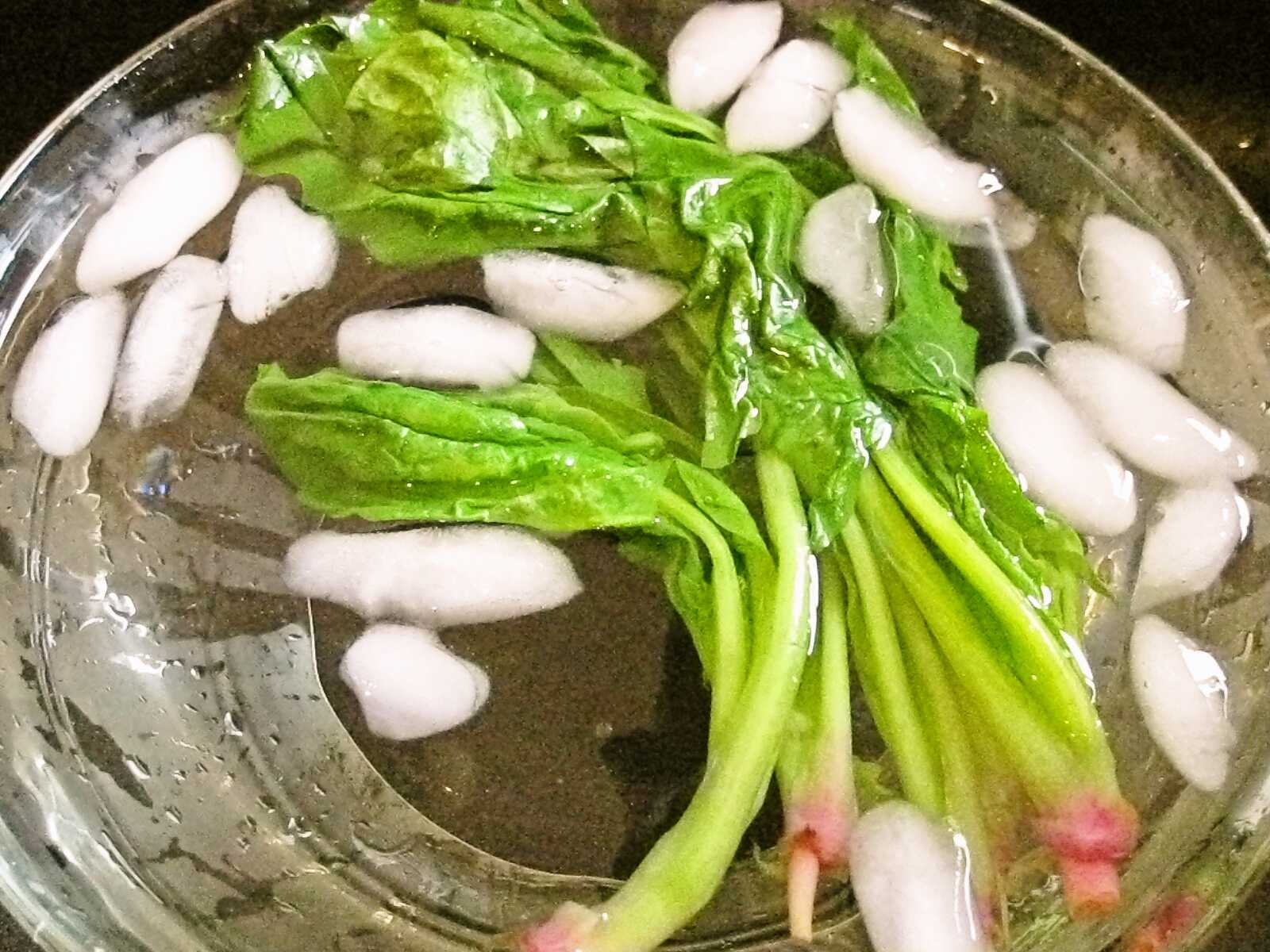 Recipes for Tom: Blanching spinach