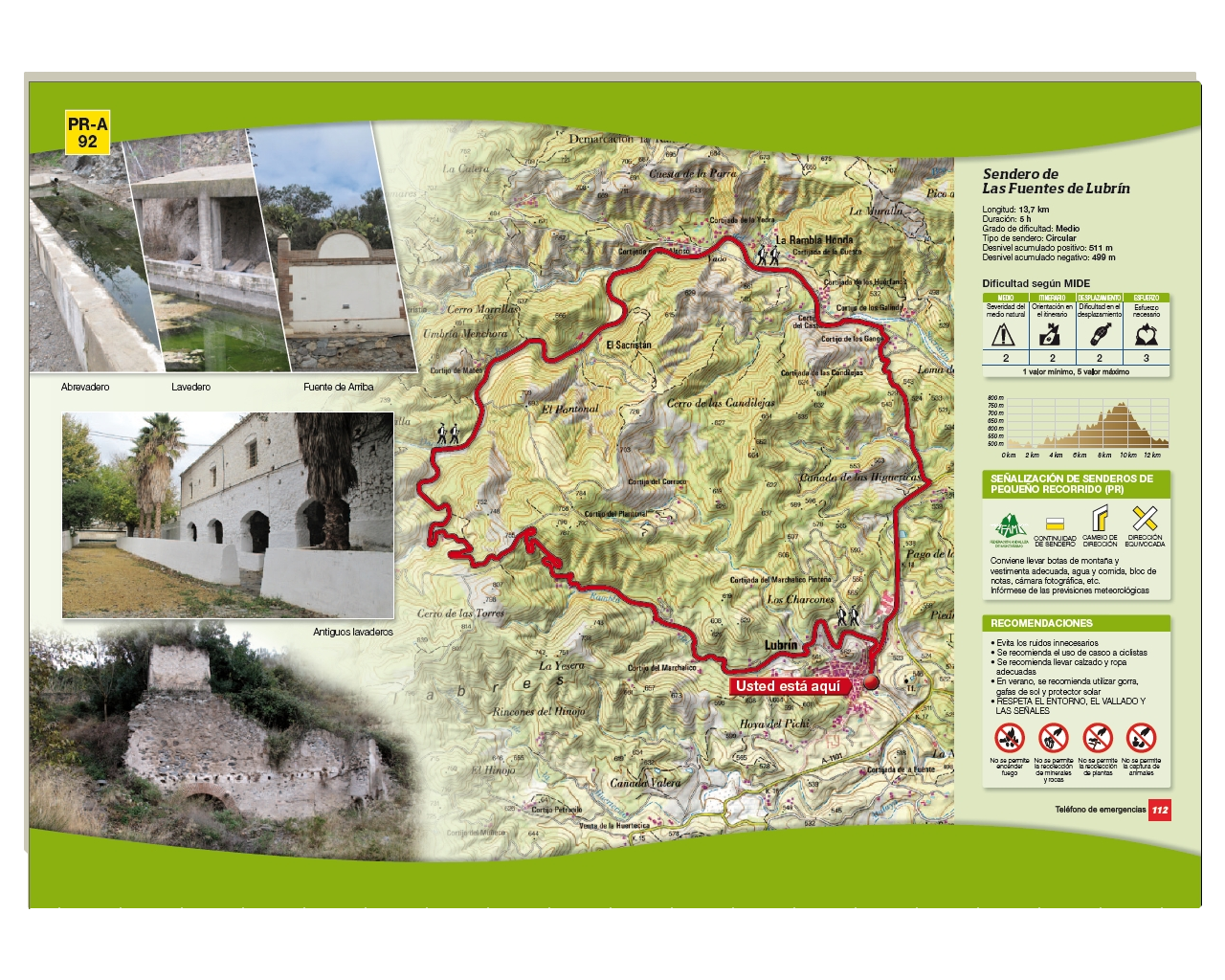 Turismo Lubrín: Senderismo